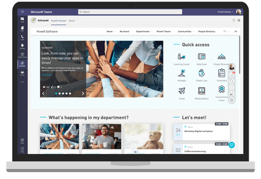 Can Microsoft Teams Replace Your Intranet? - Powell Software