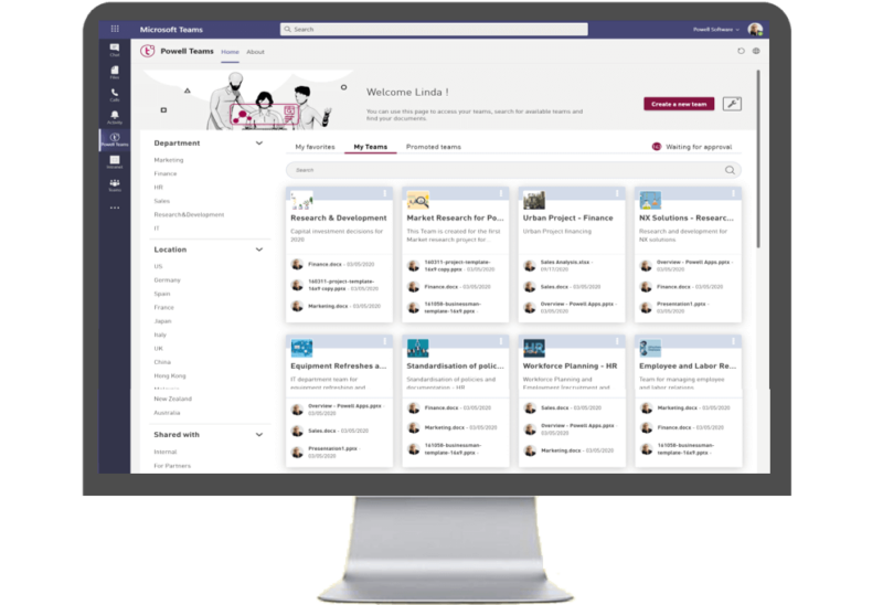 How to Organize Microsoft Teams - Powell