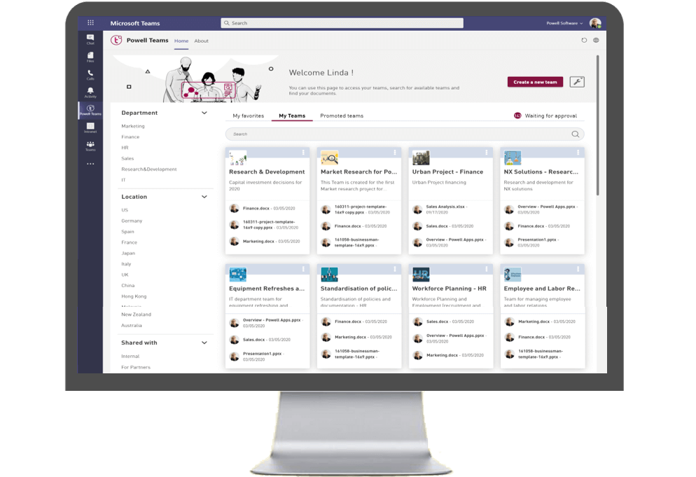How to Organize Microsoft Teams - Powell