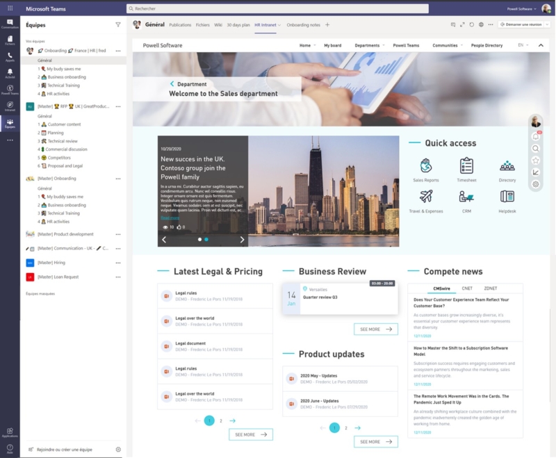 Improving Sales Processes with RFP Templates in Microsoft Teams