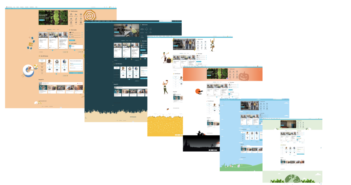 Looking to Add a Seasonal Touch to Your Intranet? - Powell Software