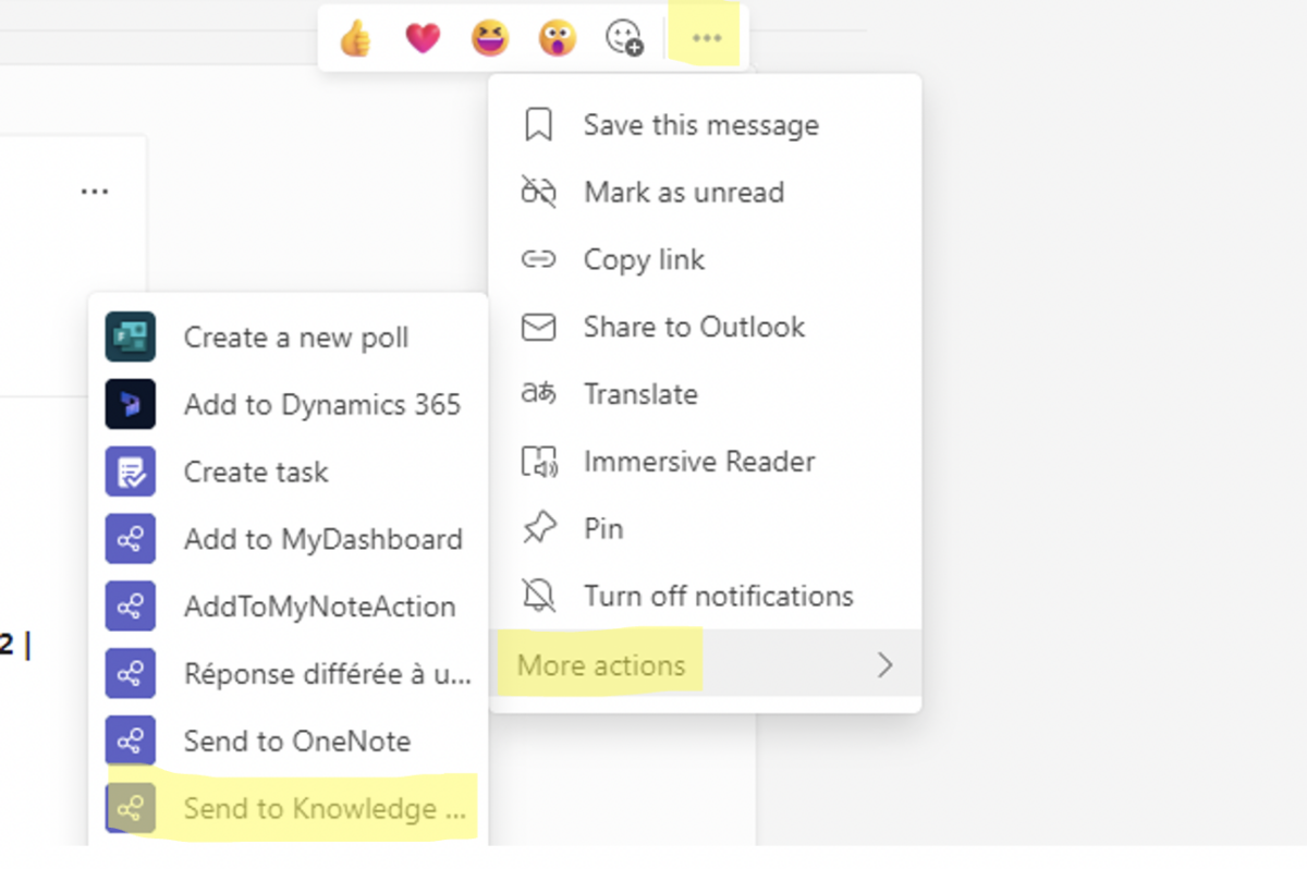 Capture the collective intelligence contained in Teams in a structured ...
