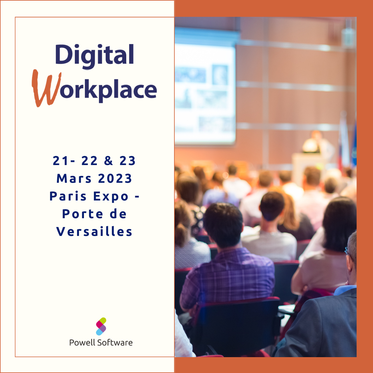 Powell Software au Salon Digital Workplace 2023 - Powell