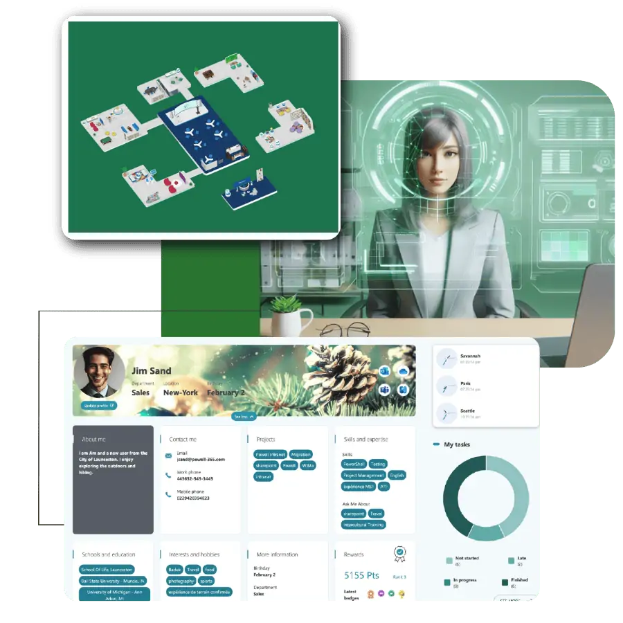 Simple and secure Digital Workplace Platform - Powell Software