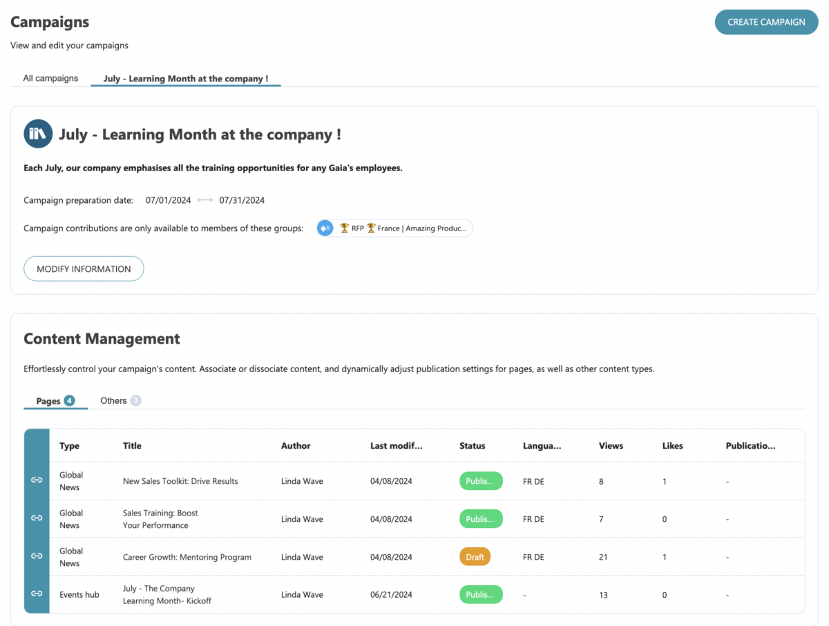 Enhancing internal communications with effective campaigns - Powell